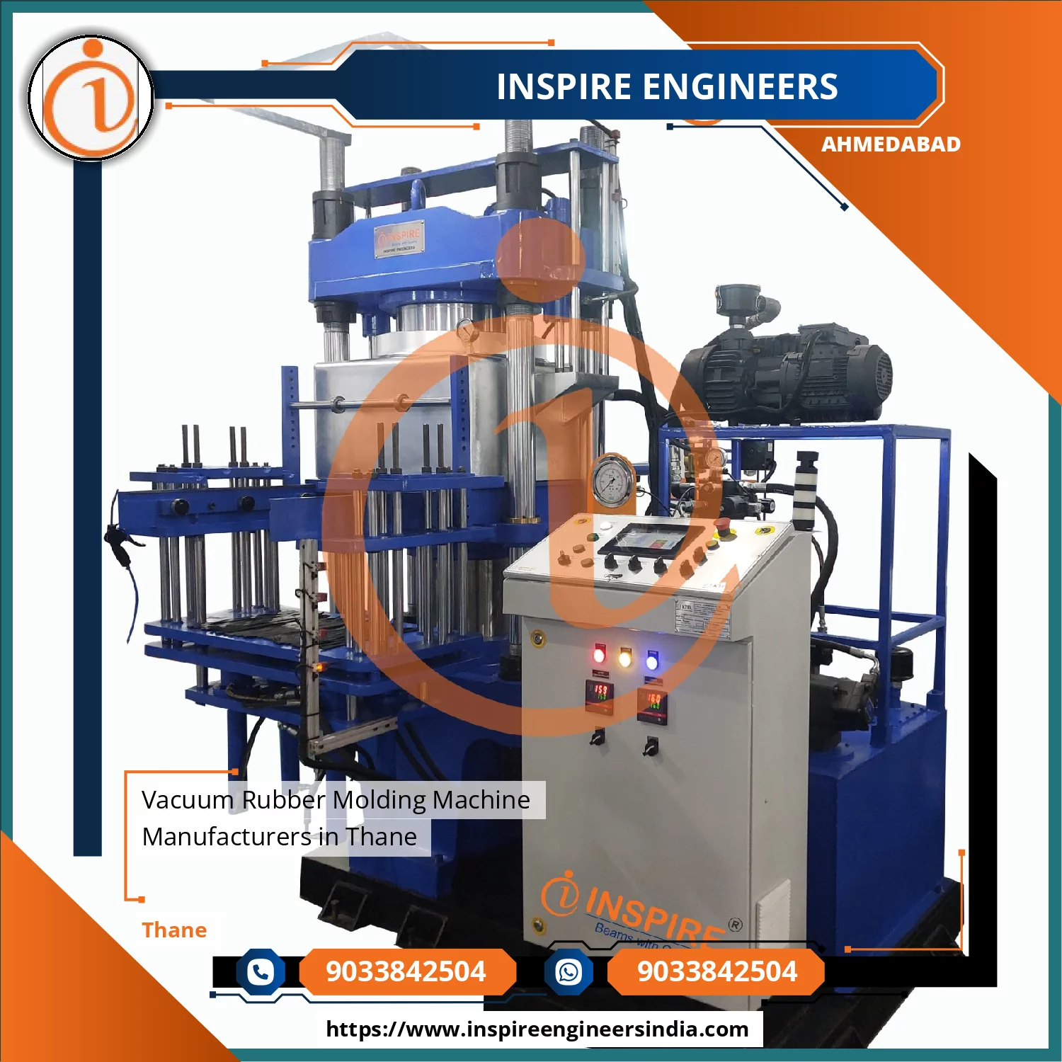Vacuum Rubber Molding Machine Manufacturers In Thane - Inspire Engineers