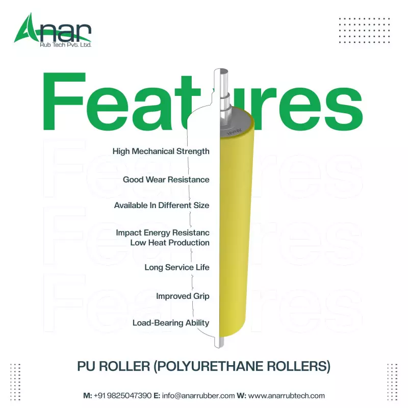 PU Roller Supplier In Ankleshwar - Anar Rub Tech Private Limited