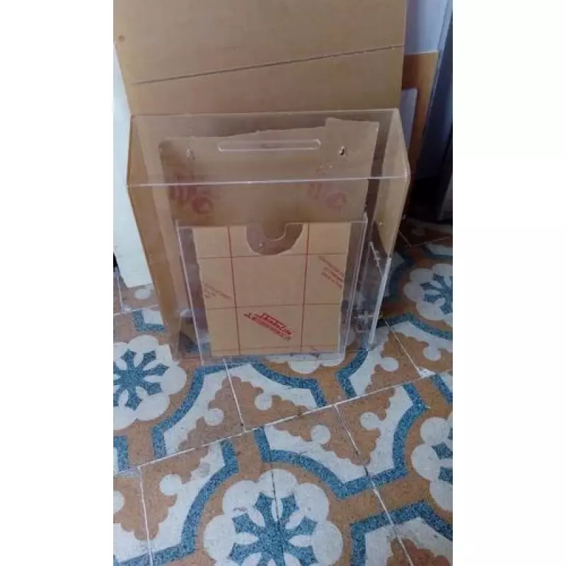 Acrylic Suggestion Box With A4 Size Paper Holder Madhav Enterprise